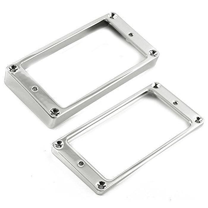 NEW Metal Curved Guitar Humbucker Pickup Rings for Les Paul® | Reverb