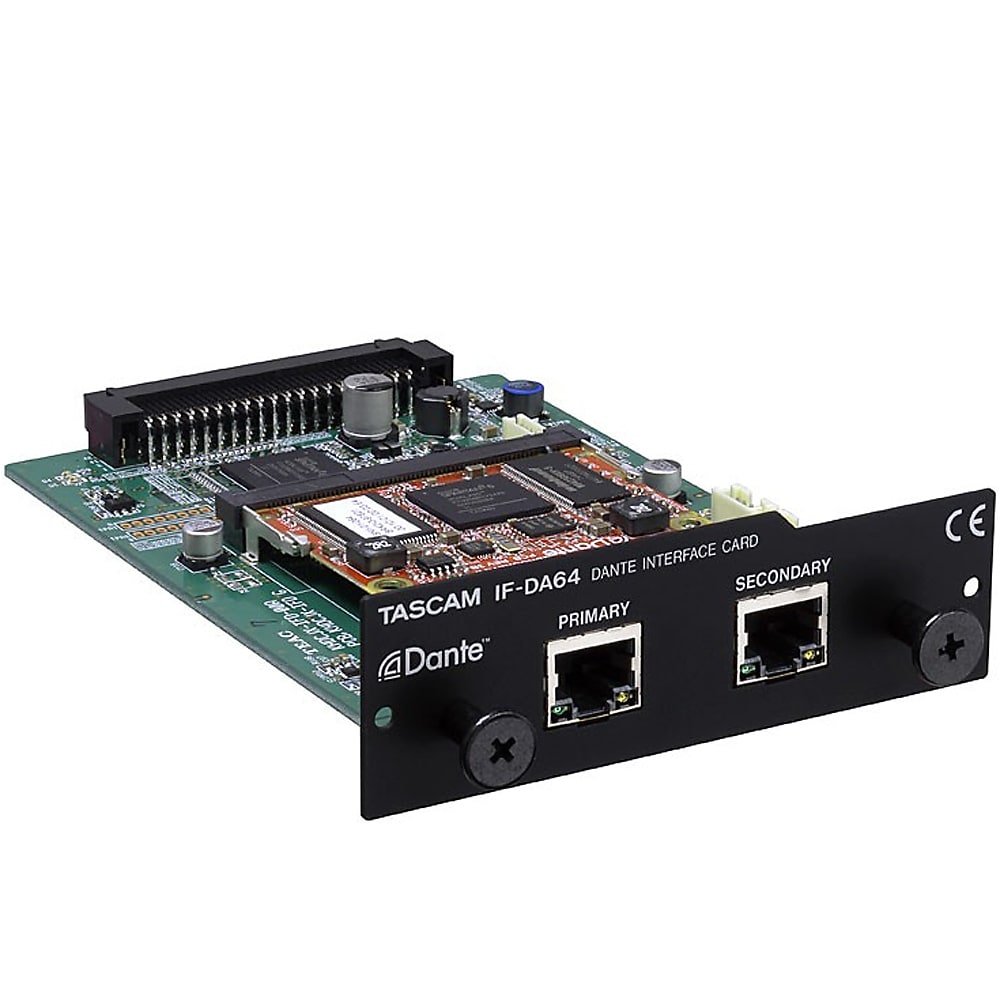 TASCAM IF-DA64 Dante Card | Reverb France