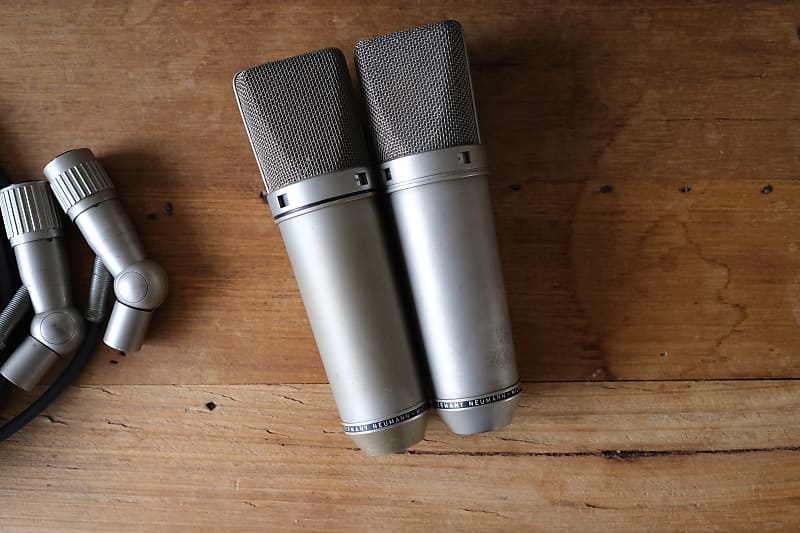 Neumann U67 Vintage Tube Microphones Stereo Pair U 67 | Reverb