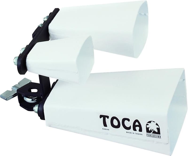 Toca Percussion Triple Fusion Bells with Mount | Reverb