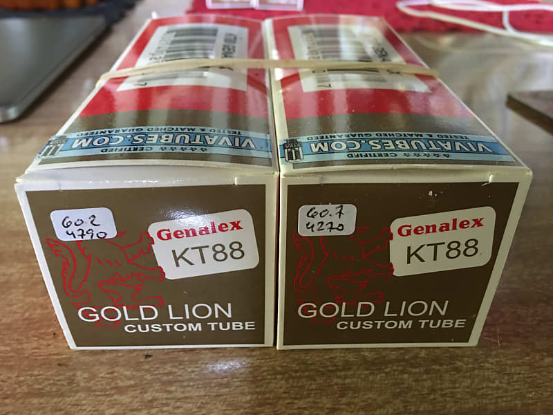 Genalex Gold Lion KT88 2000's | Reverb