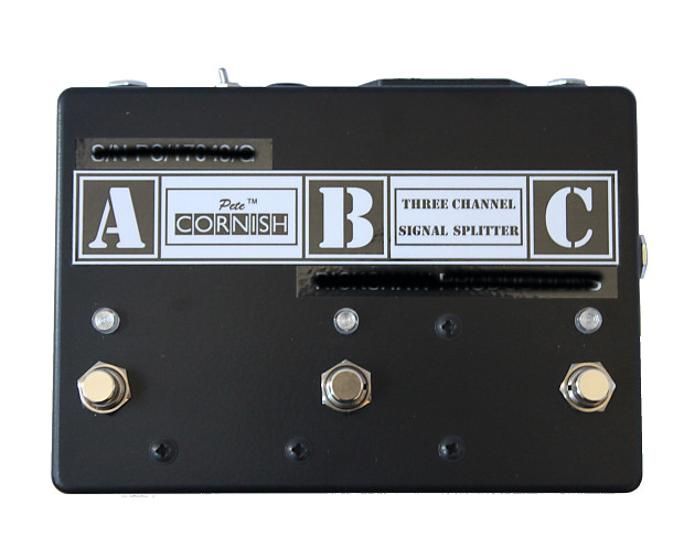 Pete Cornish ABC Box 3 Channel Signal Splitter | Reverb UK
