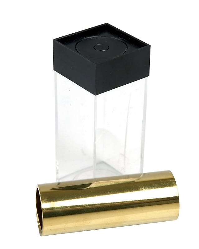 Clayton Bottleneck/Slide Brass medium, 25 x 56 mm | Reverb UK
