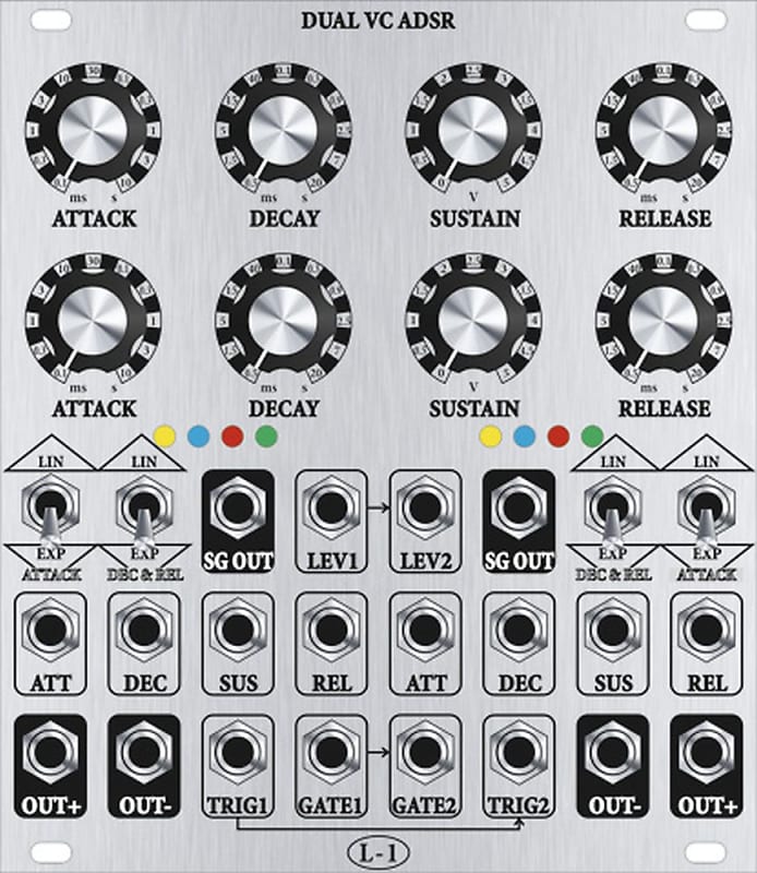 l-1 dual vc adsr | factory assembled, new | Reverb