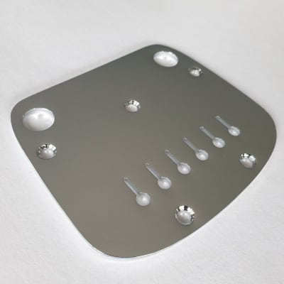 Mustang hardtail bridge conversion plate chrome | Reverb