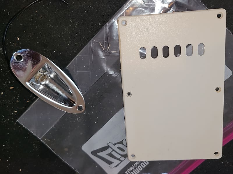 Stratocaster Jack And Backplate | Reverb