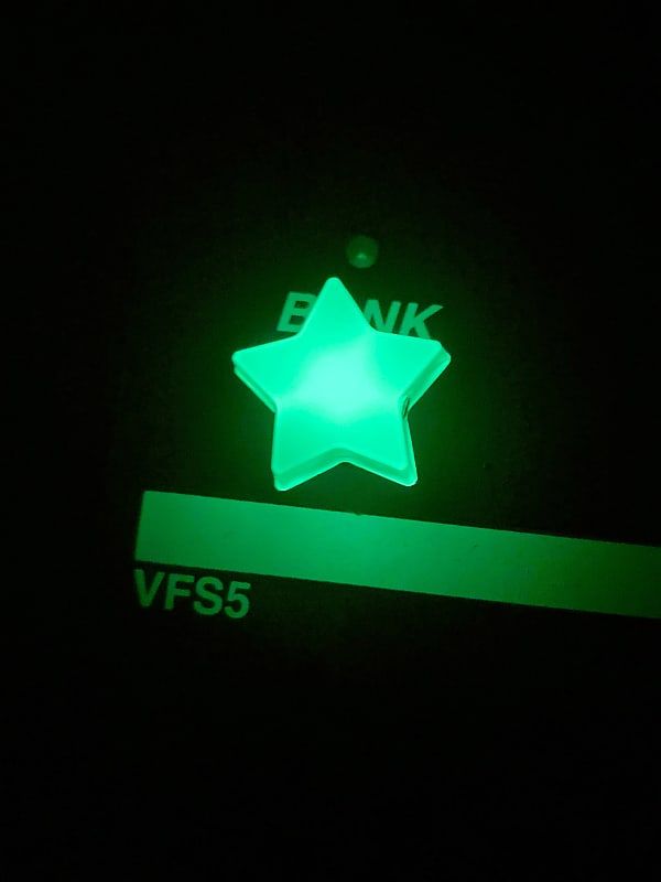 Yellow/Green ultra-premium "Glow in the Dark" Star Stomp | Reverb