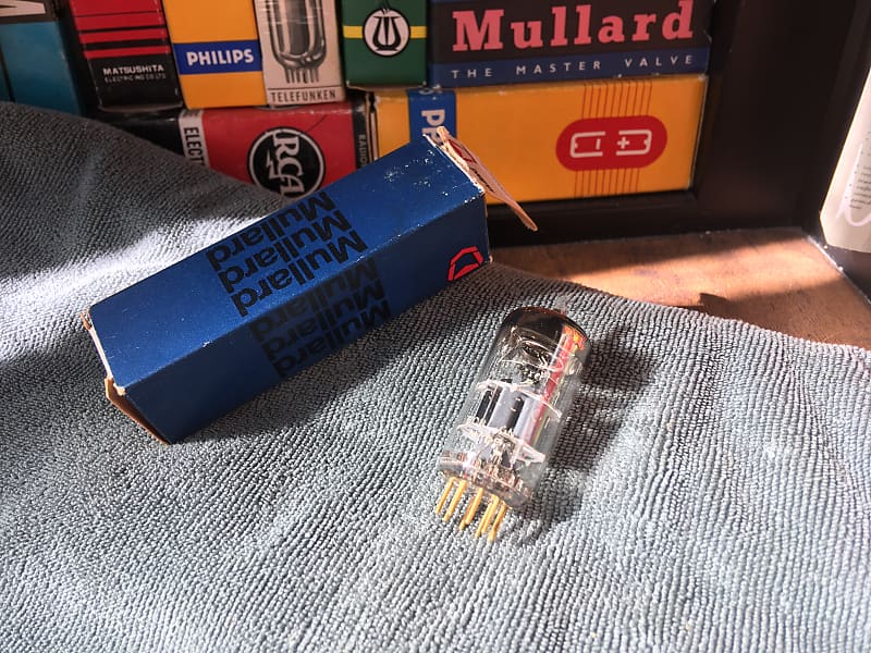 Rare NOS telefunken special e88cc/01 audio tube smooth '60s | Reverb