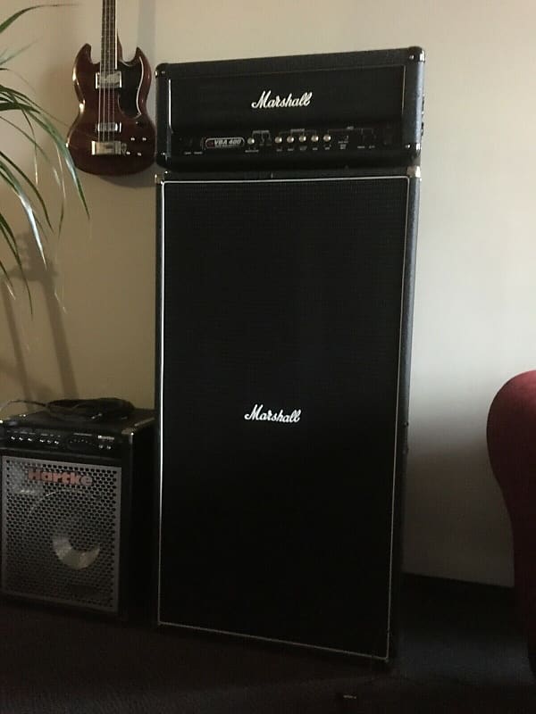 Gary Moore´s !!! Marshall VBA400 und Ampeg SVT810E 2007 black | Reverb