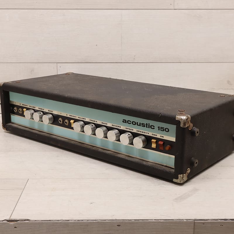 Acoustic 150 Bass or Guitar SS Solid State Head w/ Reverb & | Reverb