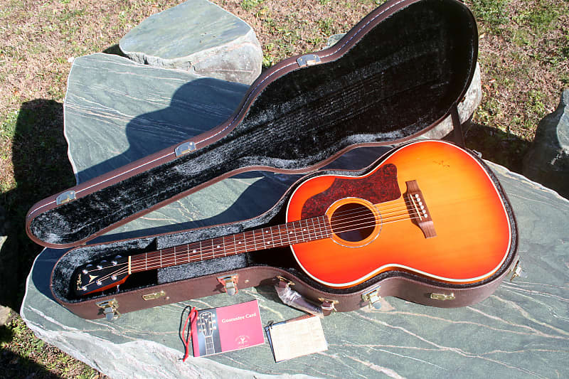 2010 Yairi SRF-1 OOO size Guitar - Cherry | Reverb Australia