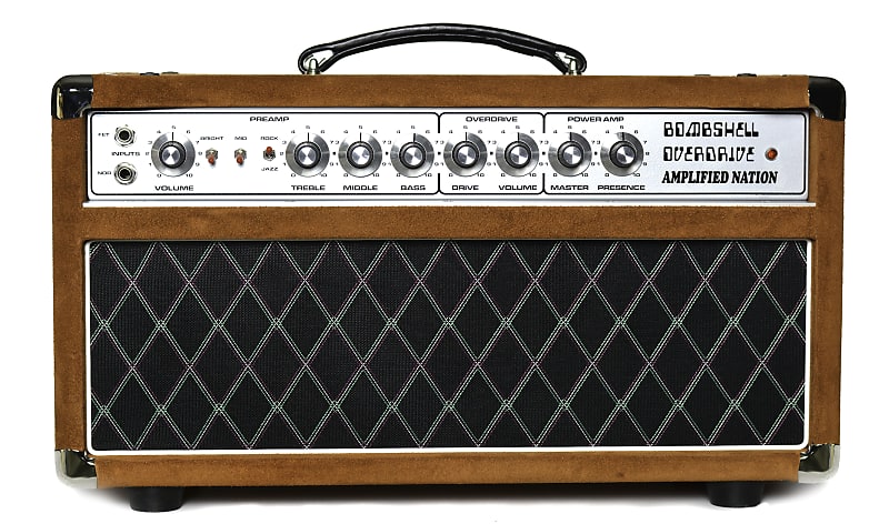 Amplified Nation Bombshell Overdrive 80's Dumble Preamp | Reverb UK