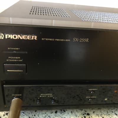 Super Clean Pioneer SX-255r Stereo AM FM Receiver w Manual - | Reverb