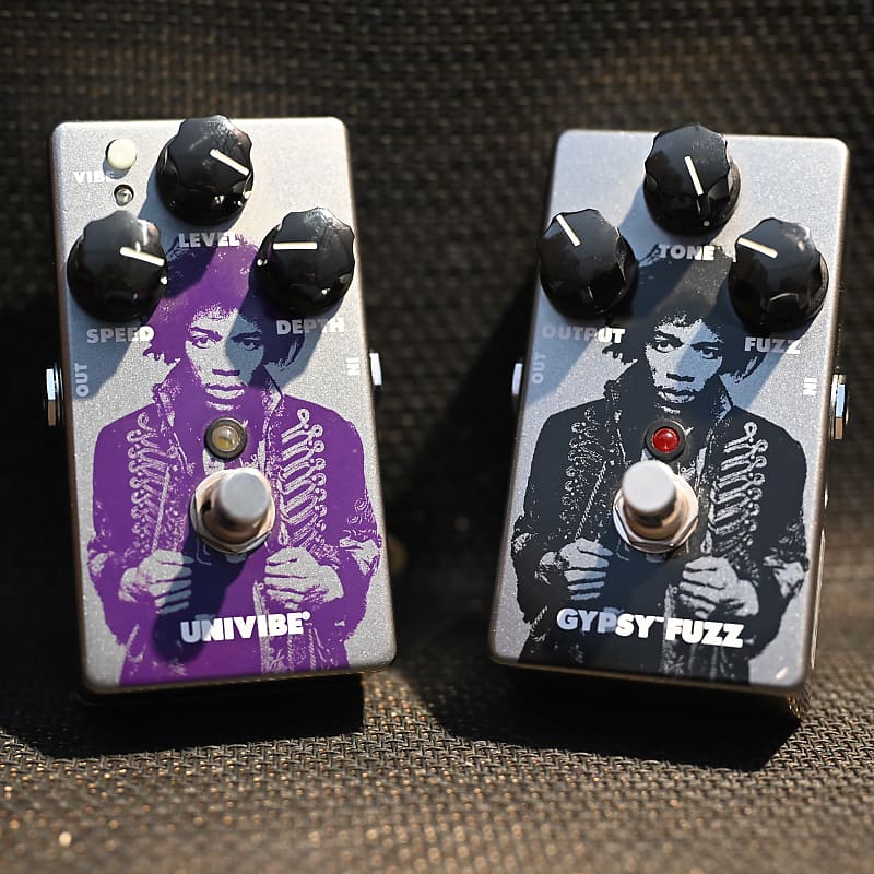 MXR Authentic Hendrix JHM7 Univibe + JHM8 Gypsy Fuzz (Bundle) | Reverb