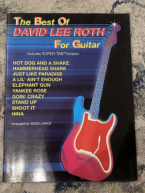 The Best Of David Lee Roth For Guitar Includes Super Tab | Reverb