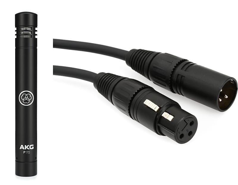 AKG P170 Small-diaphragm Condenser Microphone Bundle with | Reverb