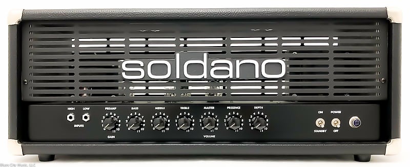 Soldano Hot Rod 50 Avenger / Black tolex / Nickel hardware | Reverb