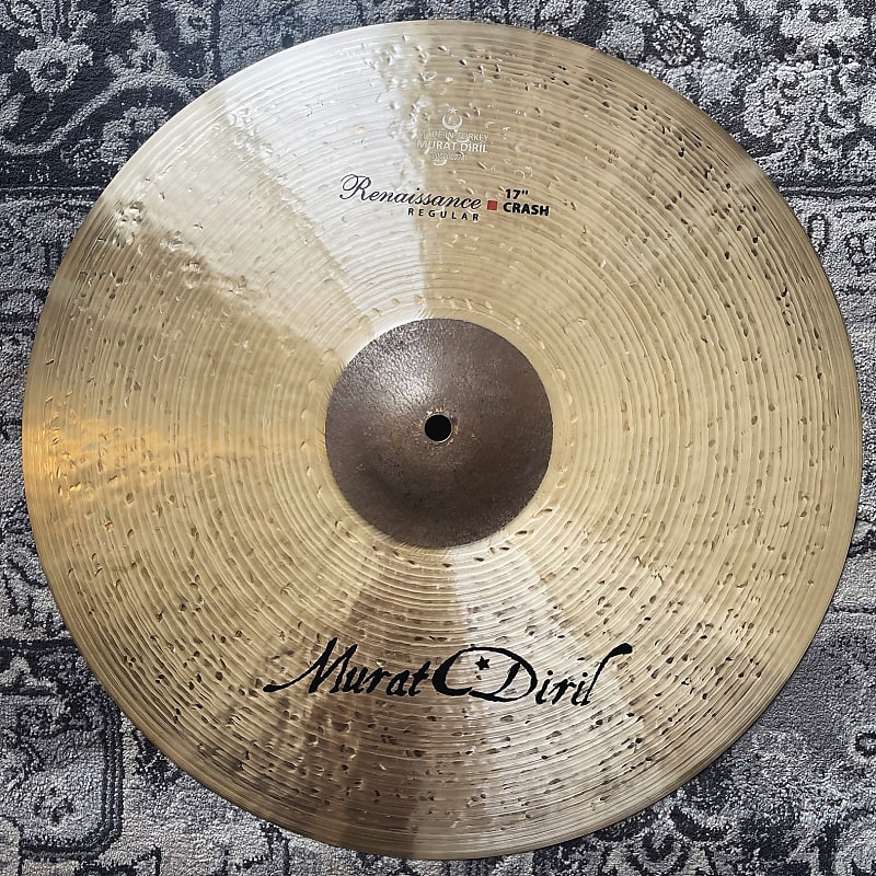 Murat Diril 17” Renaissance Series Regular Crash (1380 grams) | Reverb
