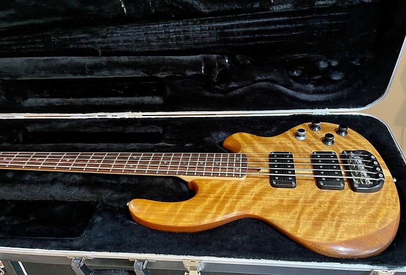 1988 Wal Mk II 5-String Bass. Brazilian Mahogany Core, Shedua | Reverb