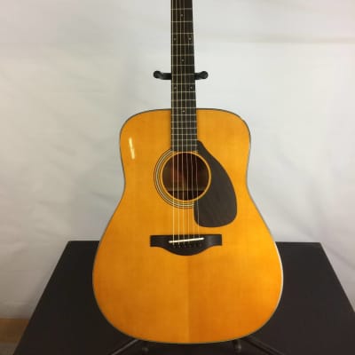 Yamaha FG5 GL Red Label Dreadnought Acoustic Guitar, Solid | Reverb