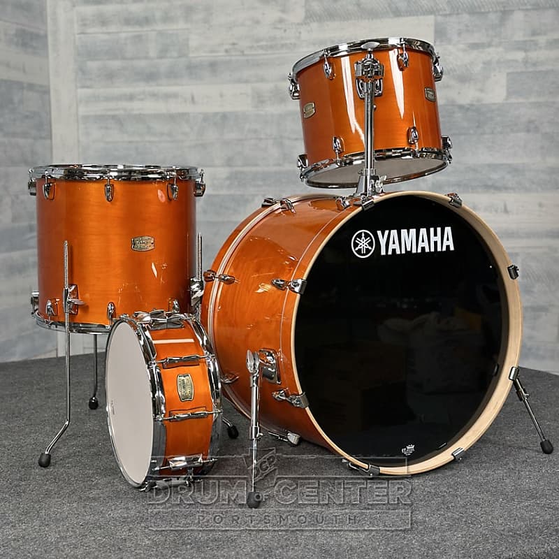 Yamaha Stage Custom Birch 4pc Drum Set 24/14/16/14 Honey | Reverb