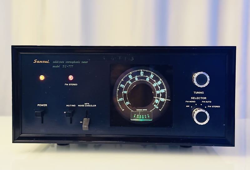 ⚡⚡⚡Vintage Sansui TU-777 Solid State Stereophonic Tuner - | Reverb