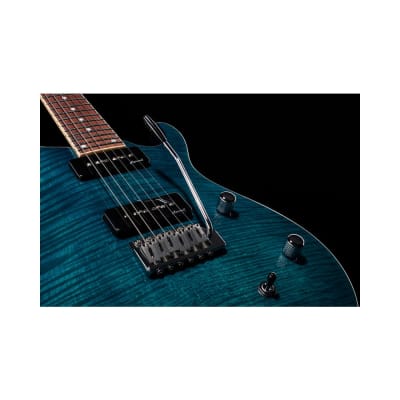 Harley Benton CST-24T P90 Ocean Flame | Reverb