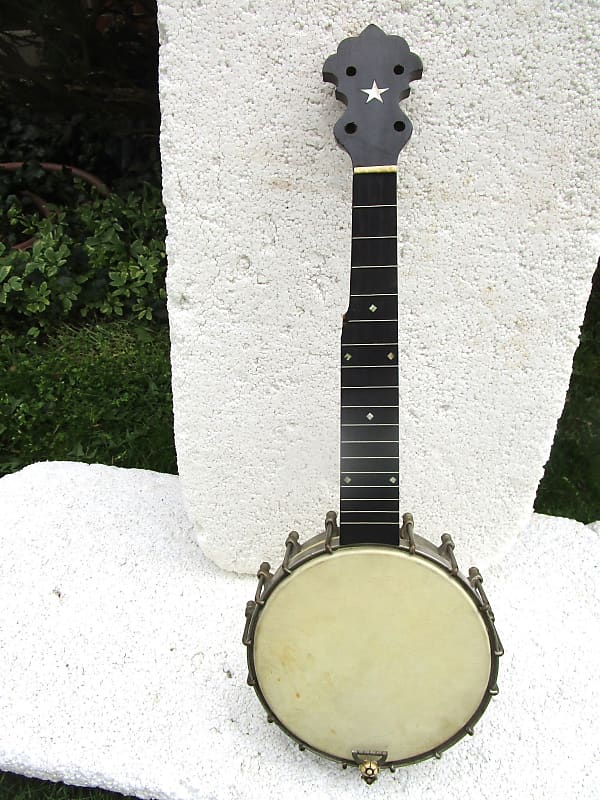 SS Stewart Piccolo Little Wonder Banjo, 1898, Serial # 19107. | Reverb