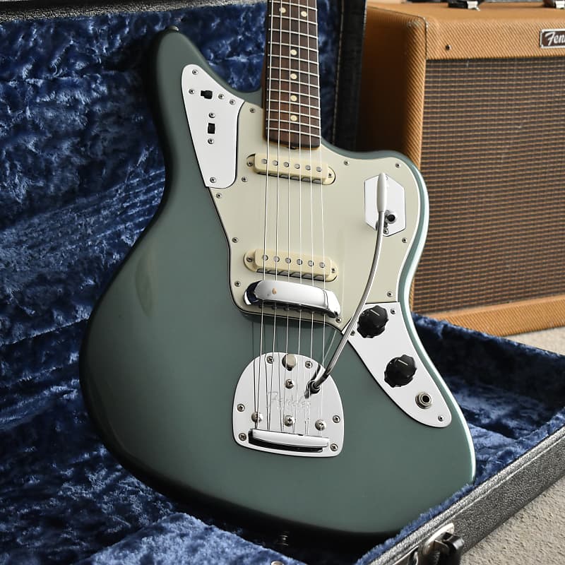 2014 Fender Johnny Marr Signature Jaguar in Sherwood Green | Reverb