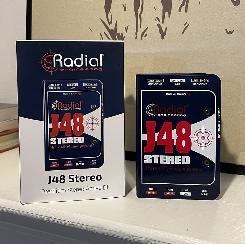 Radial Stereo J48 - FREE Shipping! | Reverb