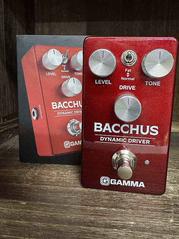 GAMMA Bacchus Dynamic Drive Overdrive With Box | Reverb