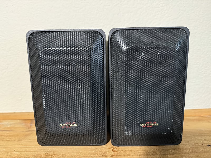 Optimus Pro 7AV Bookshelf Speaker HiFi Stereo Vintage Home | Reverb