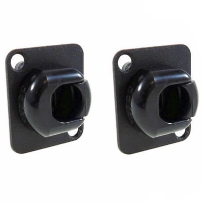 (2 PACK) PROCRAFT D-VENT D Type Panel Mount Plate with Round | Reverb