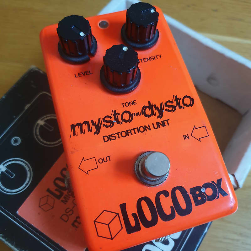 Loco Box Mysto-dysto 80s to 90s - Orange/black | Reverb