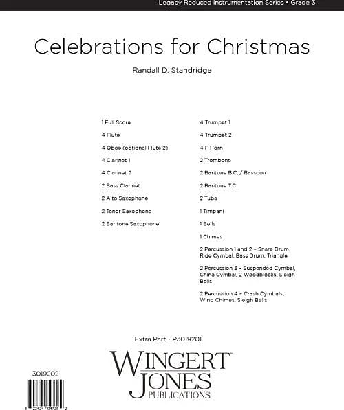 Celebrations for Christmas - Full Score | Reverb