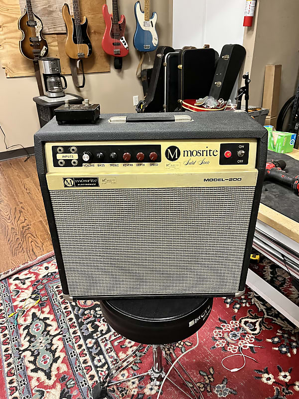 Mosrite Model 200 1x12 Guitar Amplifier 1970s | Reverb