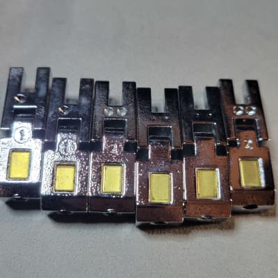 FLOYD ROSE ORIGINAL BRIDGE SADDLES (FROBSSCP) set of 6 - | Reverb