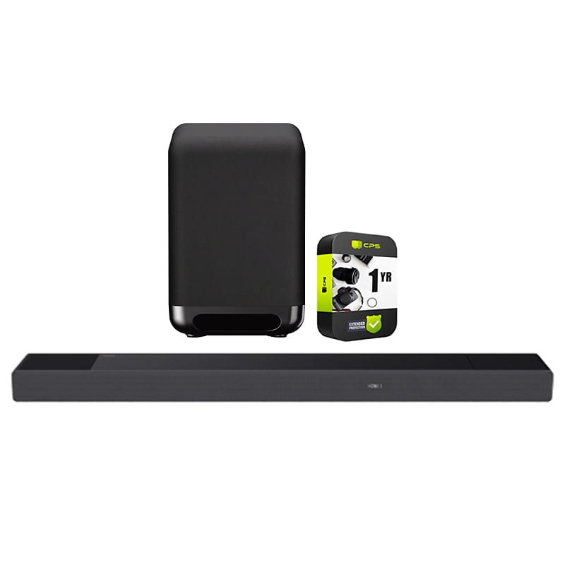 Sony 7.1.2ch Dolby Atmos Soundbar + 7.1" Subwoofer and 1 Year | Reverb