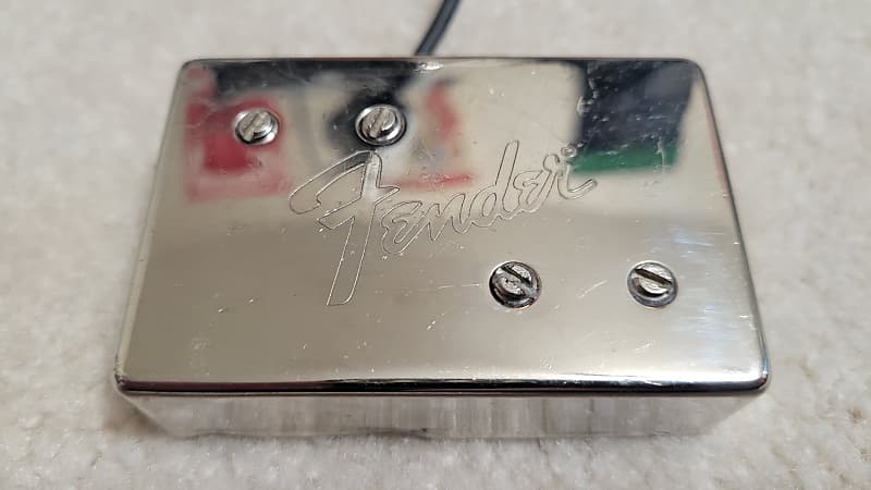 Fender Tele Bass Wide Range Humbucker Pickup Chrome | Reverb