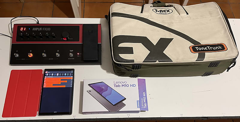 LINE 6 AMPLIFi FX100 + Lenovo Tab M10 HD - Multieffetto | Reverb