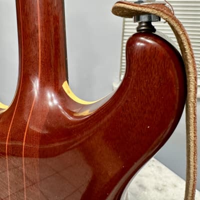 2003 Anderberg Gunnie Carved Top Neck Thru Custom | Reverb