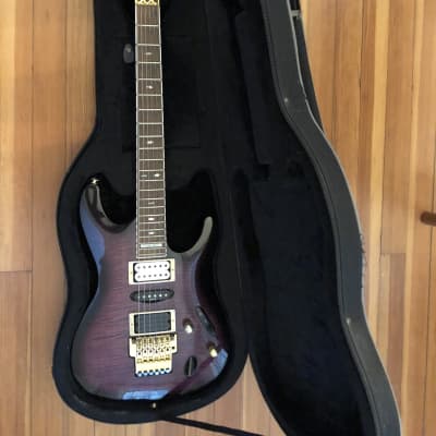 Ibanez S540 Custom 22 1995 Purple FM | Reverb