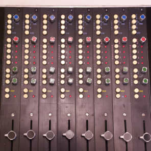 Aengus/API Custom 8 Channel Recording Console side car Mixer | Reverb