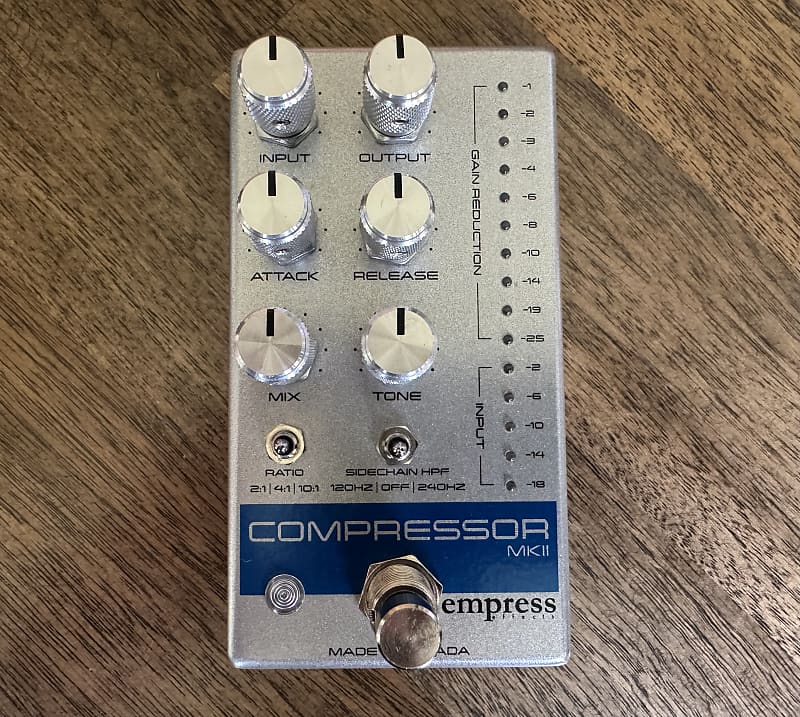 Empress Compressor MKII 2020 - Silver | Reverb