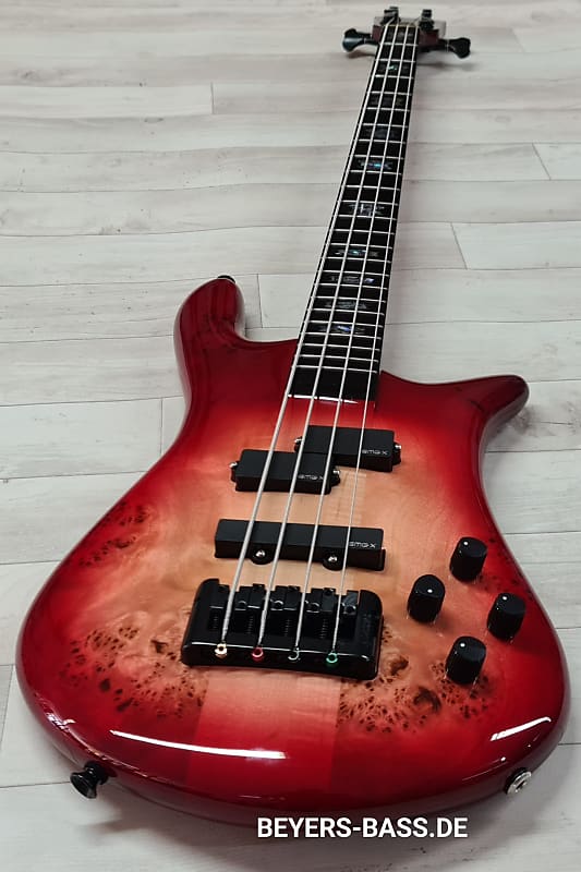 Spector Euro 4 CST, Natural Red Burst Gloss | Reverb