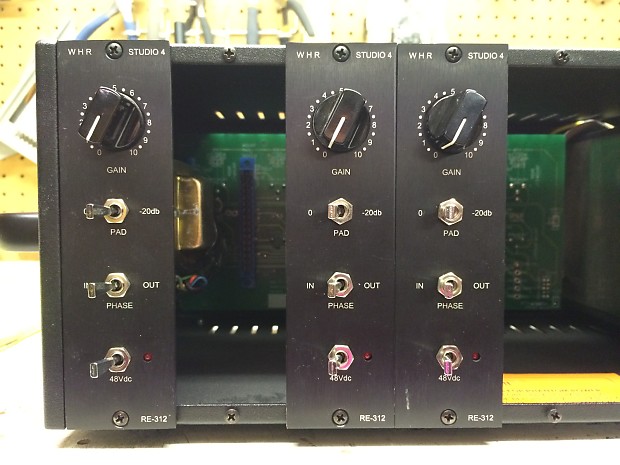 Vintage API 312 mic pre's-Wally Heider Recording | Reverb