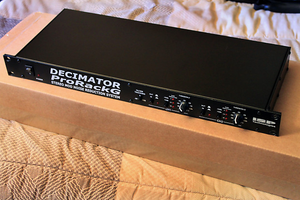 ISP Technologies Pro Rack G Stereo Mod Noise Gate | Reverb