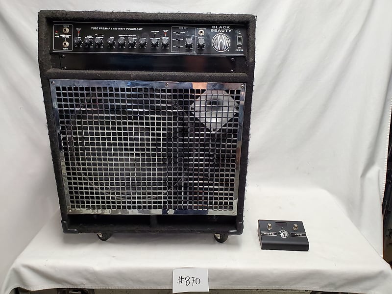 SWR Black Beauty 400 Watt Bass Combo Amp With Pedal | Reverb Canada
