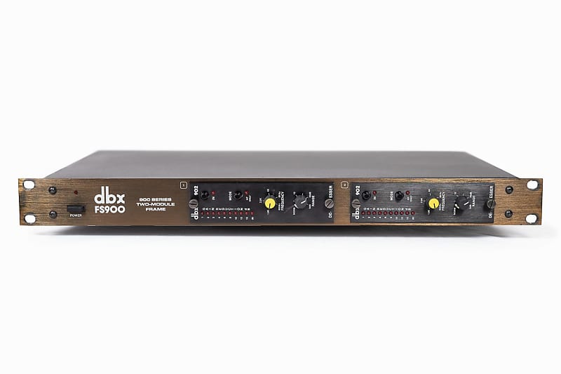 dbx FS900 De-Esser Pair from Concord Records | Reverb