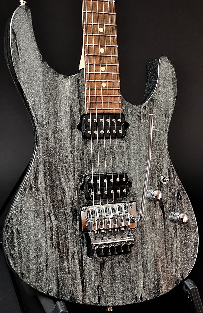 Suhr Modern - Silver Sparkle Drip - NAMM Guitar - Sunning! | Reverb